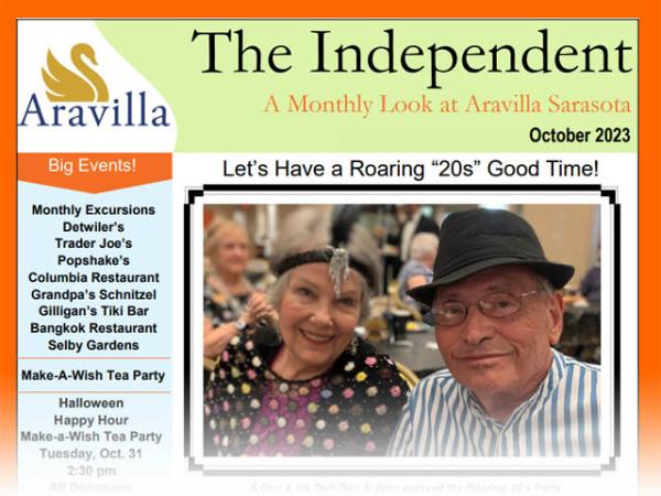 Assisted Living Newsletters | Assisted Living & Memory Care | Aravilla ...